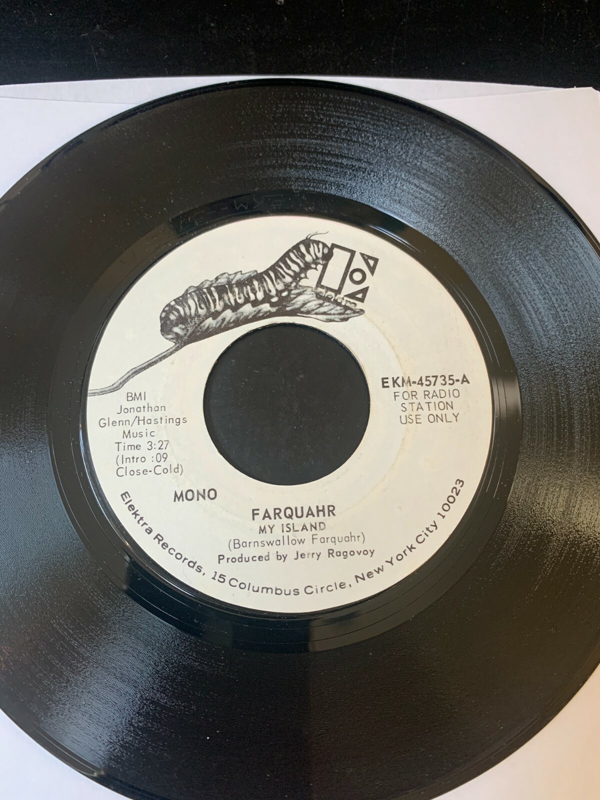 Promo 45 Farquahr "Holy Moses / My Island" Elektra NM | eBay