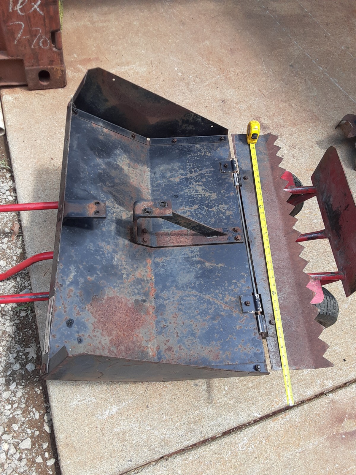 Vintage 33" BOLENS MTD rear mounted roto tiller COVER SHIELD 18618 ...