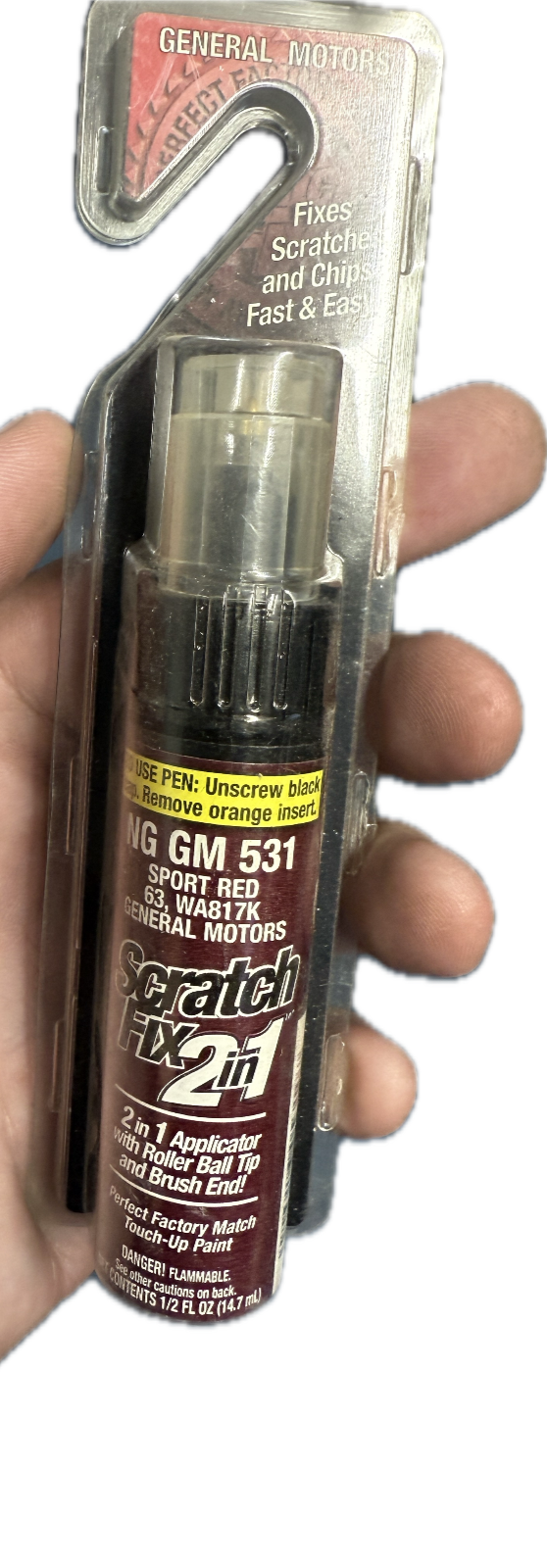 Dupli Color SPORT RED 63 WA817K General Motors Scratch Fix 2 in 1 NG GM ...