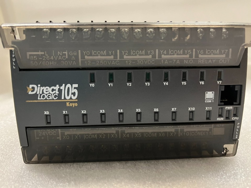 Direct Logic 105 F1-130AR /Facts Engineering 0608D1 / Lot Sale of 2 ...