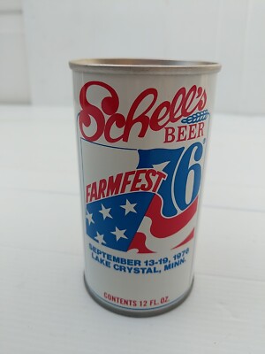 FARMFEST '76 Collectable Beer Can, Schell's Beer / Farmfest | eBay