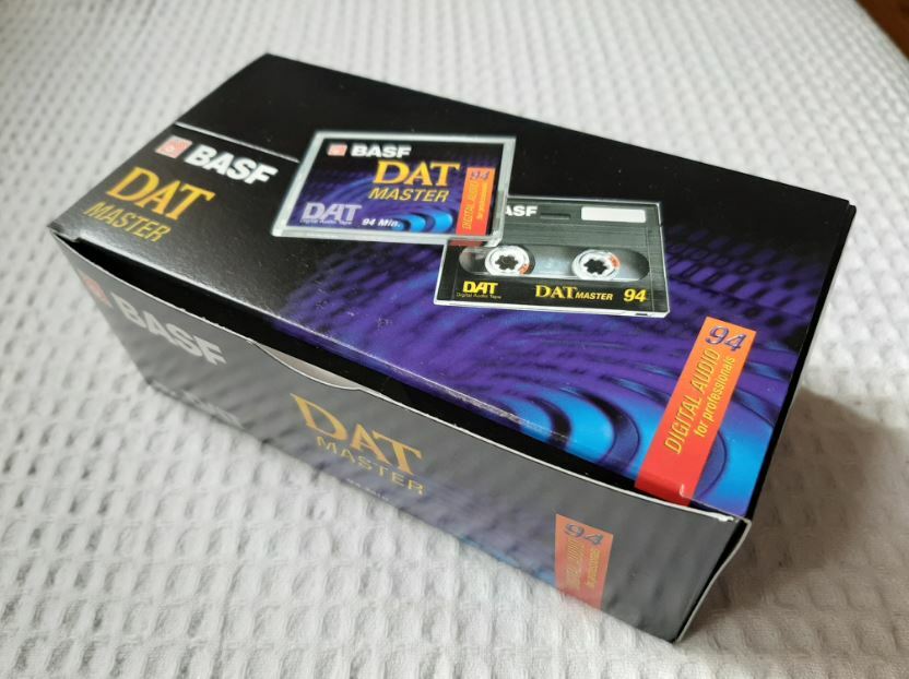 10 X BASF DAT MASTER 94 min digital audio for professionals | eBay