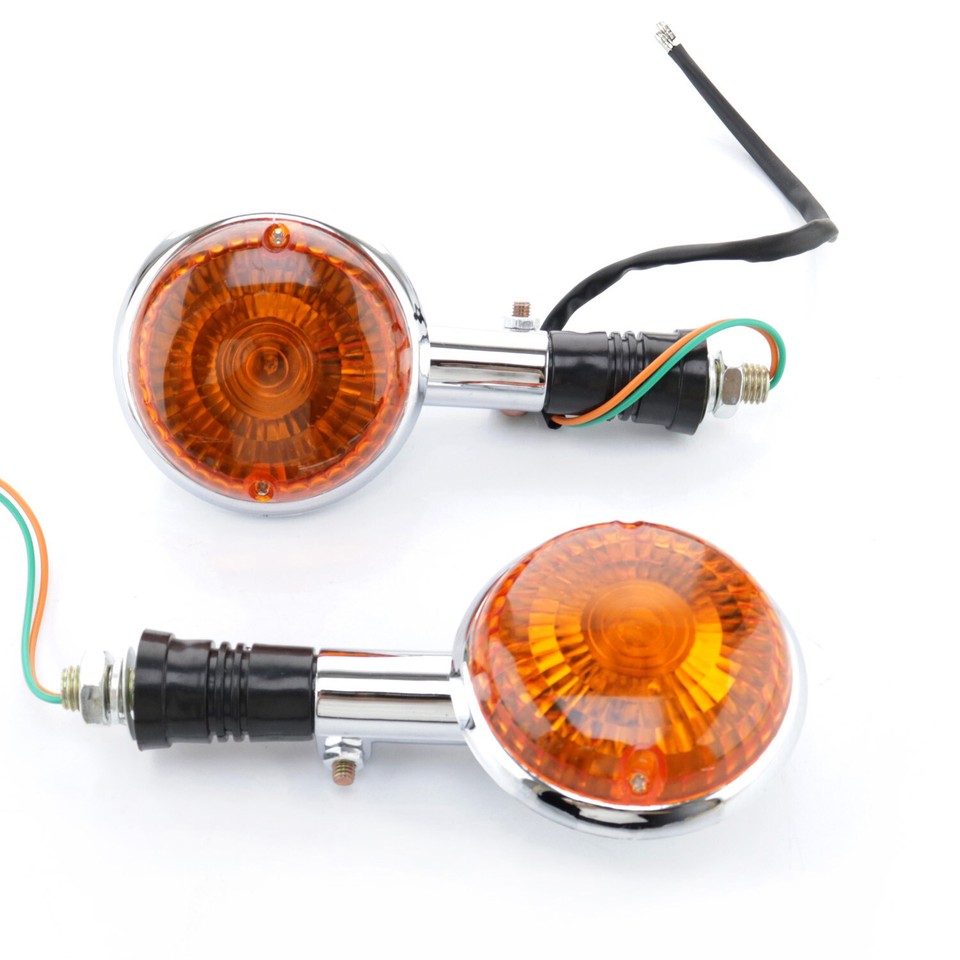 Moto Turn Signal Indicators Light Blinker For Yamaha Virago 250/535 ...