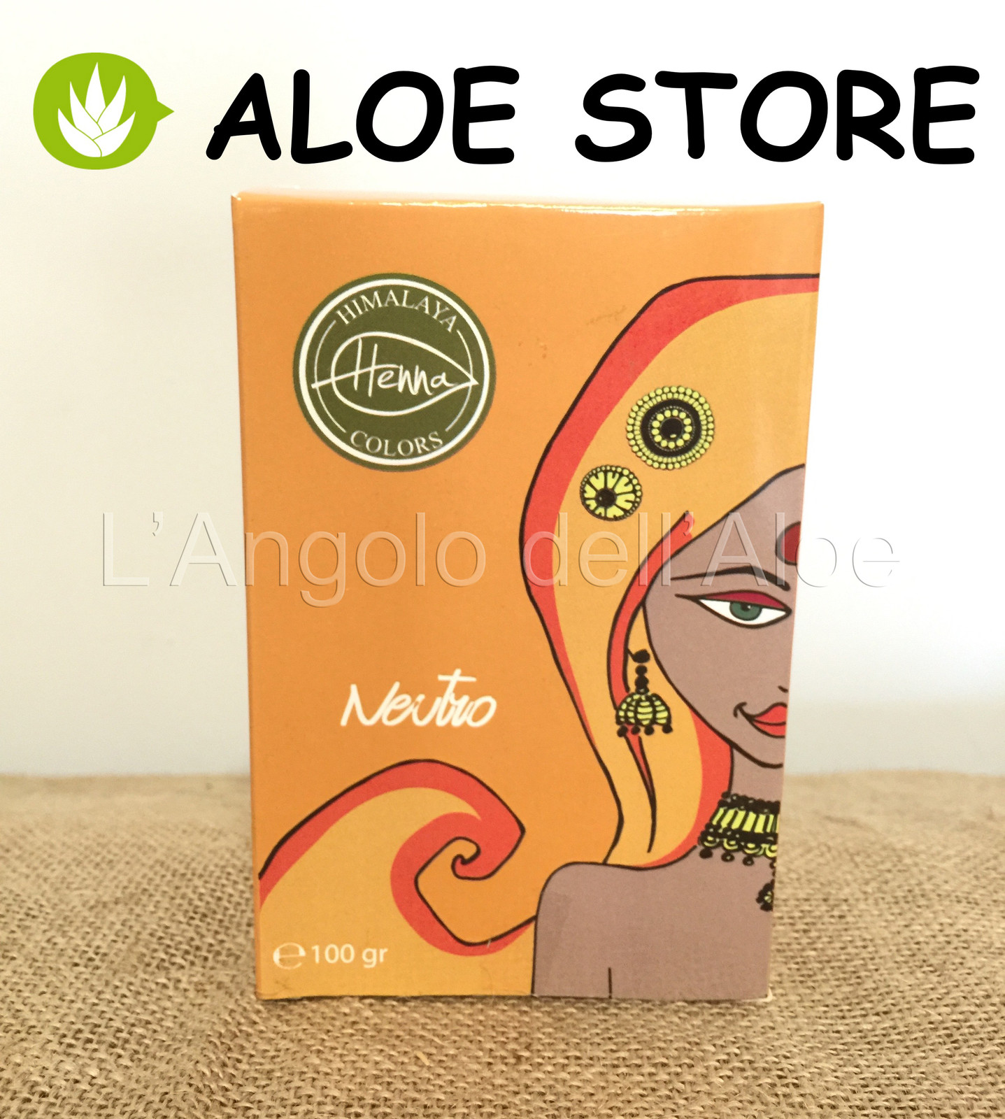 HIMALAYA HENNA COLOR NEUTRO 100gr - HENNÉ COLORAZIONI NATURALI PER ...