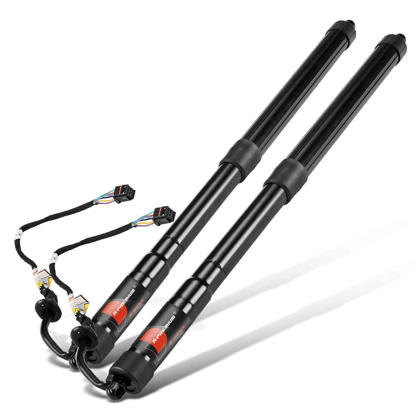 2x Spindle Drive Gas Struts w/ Auto Opener Tailgate for VW Touareg 7P5 ...