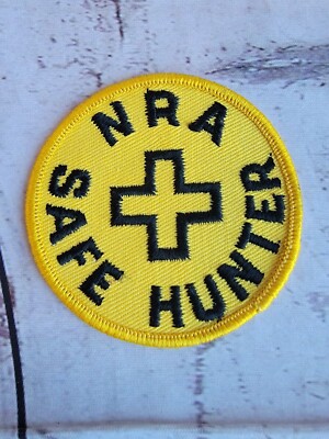 NRA Safe Hunter Patch National Rifle Association Firearms Hunting | eBay