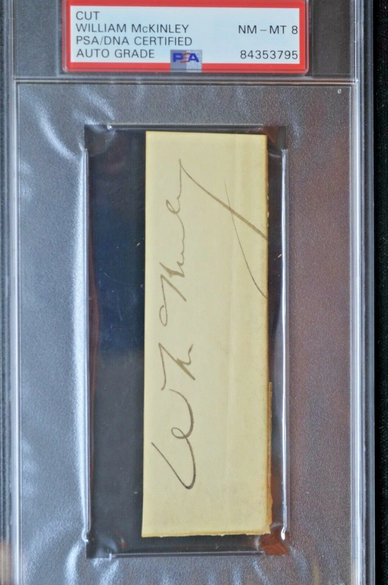 William Mckinley Signature