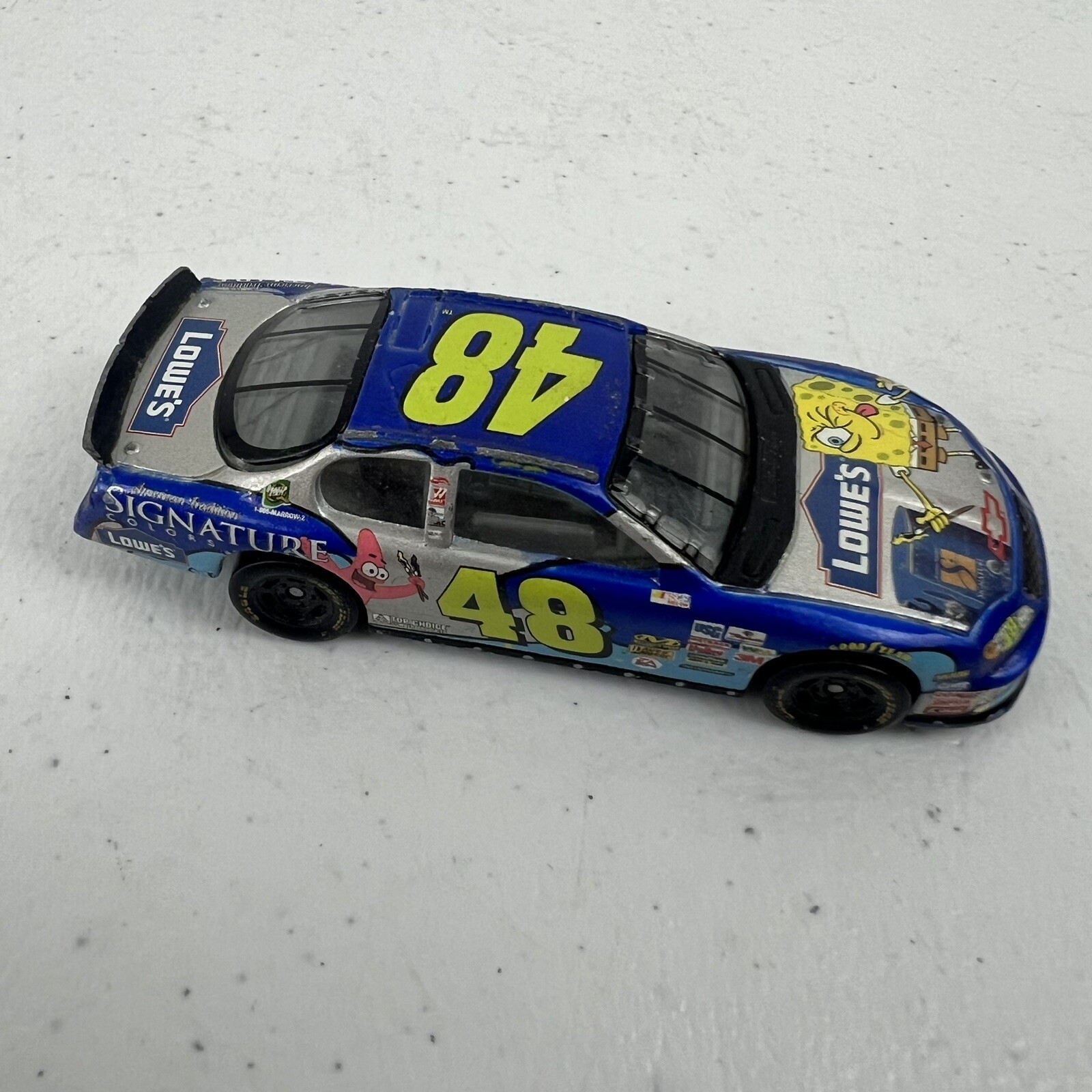Racing Champions 2003 #48 Jimmie Johnson Lowe's SpongeBob Squarepants 1 ...