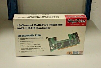 High Point RocketRAID 2240 16-Channel Multi-Port SATA II RAID ...