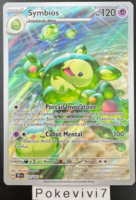 Carte Pokemon SYMBIOS 171/162 Holo Secrète EV5 Ecarlate et Violet TEF ...