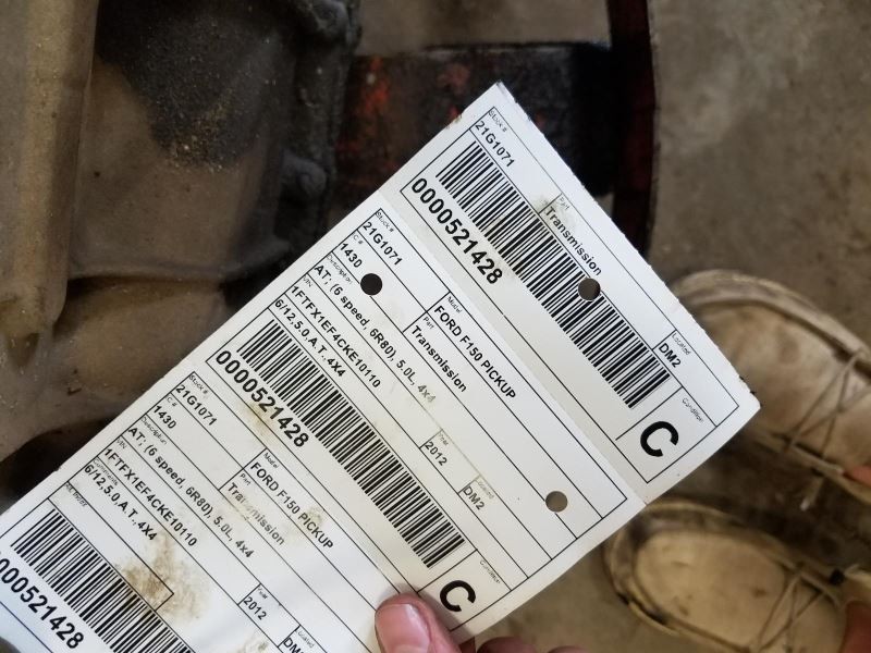 Automatic Transmission 6 Speed 6R80 5.0L Fits 11-14 FORD F150 PICKUP ...