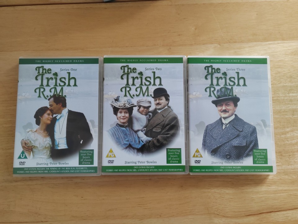 THE IRISH R.M. COMPLETE SERIES 1-3 COLLECTION DVD BOXSET PETER BOWLES ...
