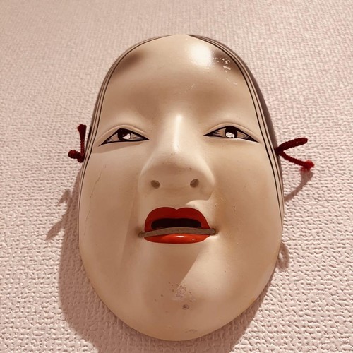 Vintage Noh Mask Small Ceramic Collectible Decorative Art From Japan | eBay