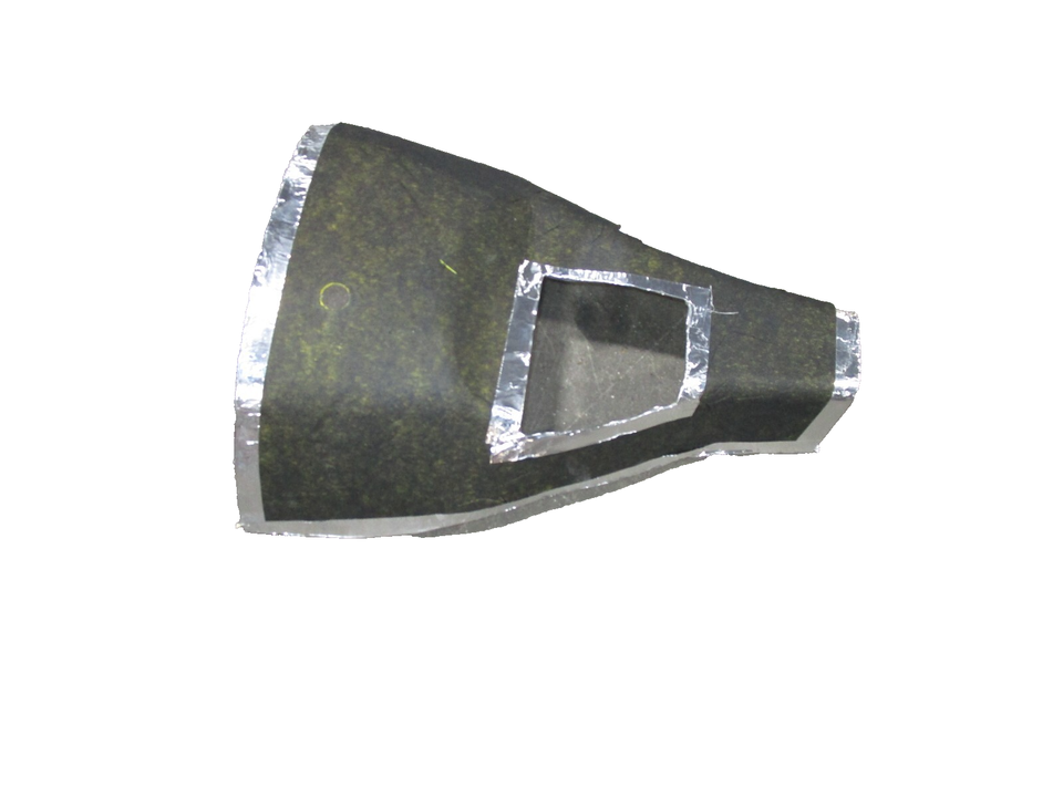 1963-1967 Corvette C-2 Transmission Tunnel Insulator W/ Retaining Clip ...