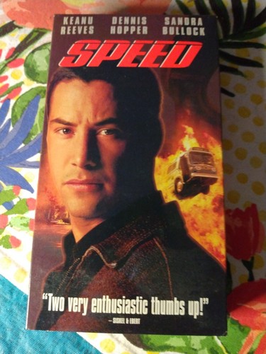 Speed (VHS, 1994) Keanu Reeves, Sandra Bullock | eBay