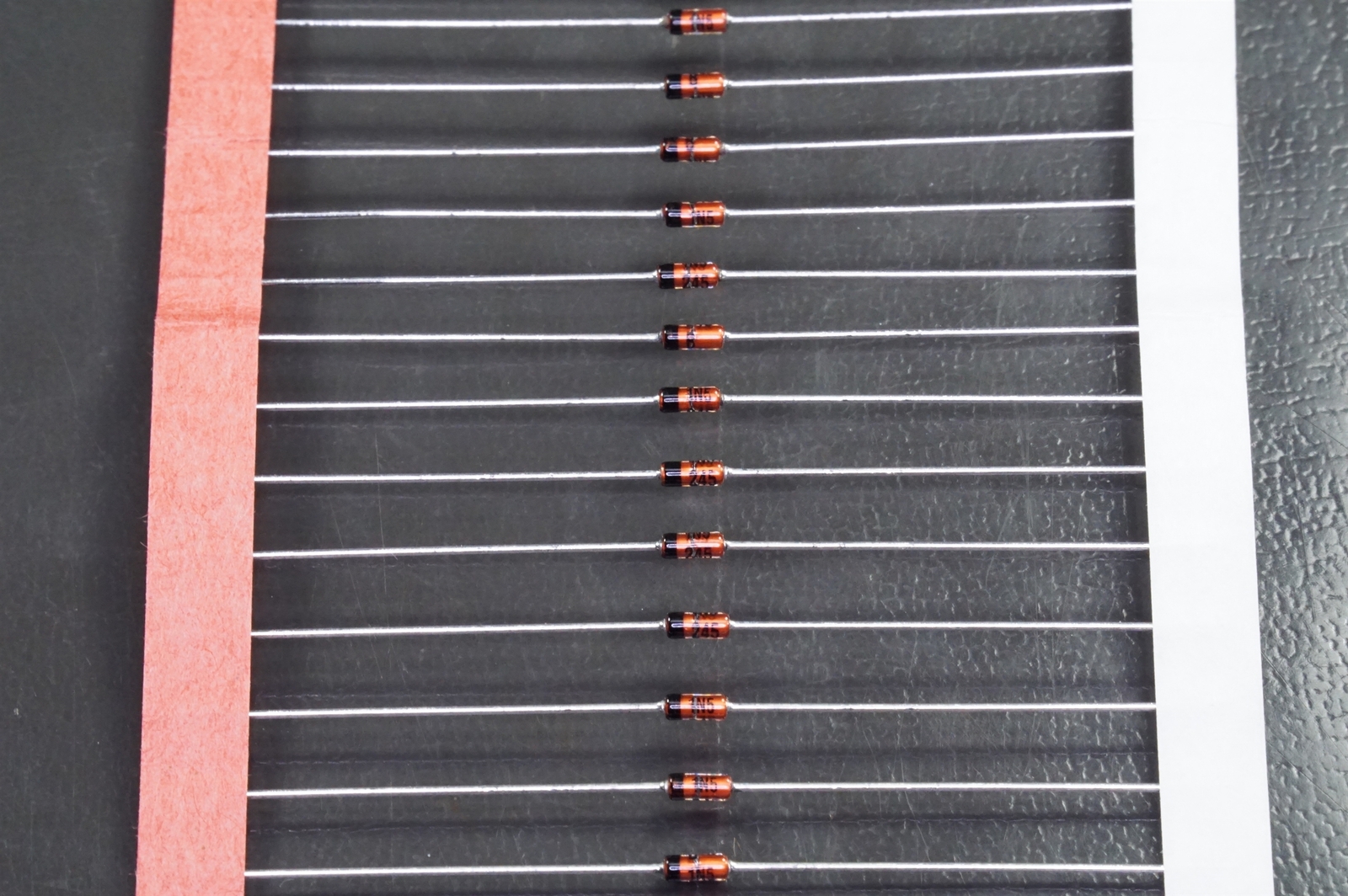 Lot of 55 1N5245B-T Diodes Inc Zener Diode 500mW 15V 5% Axial DO-35 NOS ...