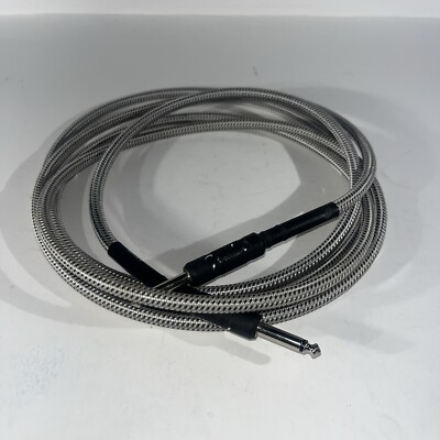 USA Fender Logo 10' GUITAR CORD CABLE Strat Tele Stratocaster from USA ...