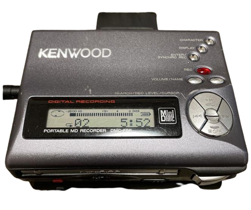 Kenwood DMC-F5R Black Minidisc MD Walkman Player Recorder Very Good | eBay