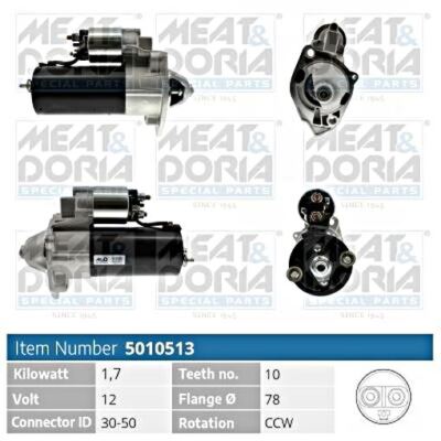 Starter For MERCEDES W124 S210 W210 W463 C126 C126 W126 W140 85-01 ...