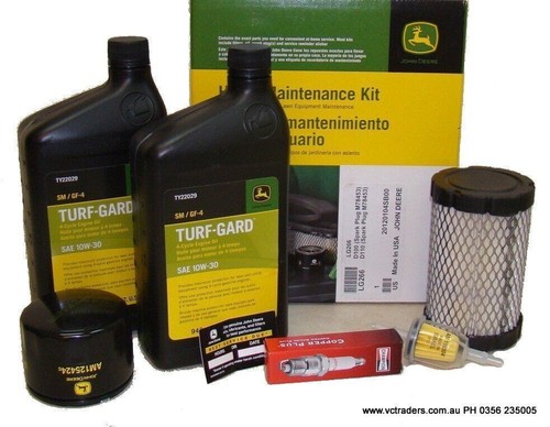 John Deere Ride On Mower Service Kit - LG266 & UC21583. For E100 D100 ...