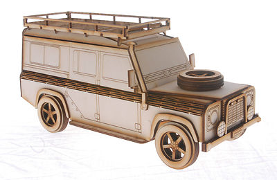 Land Rover Defender Laser Cut Model Kit | eBay UK