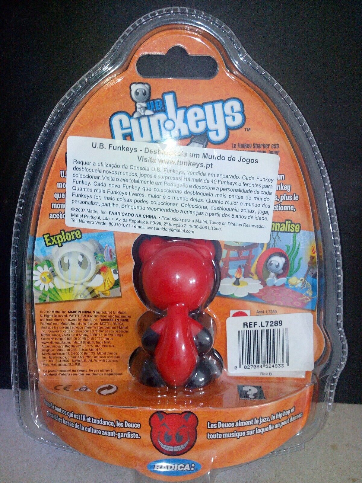 Deuce U.B. Funkeys Radica Mattel 2007 Figure | eBay Australia