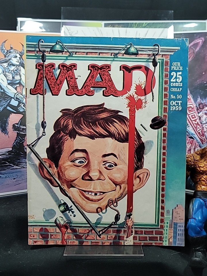 Mad Magazine #50 - 1959 - Fine/Very Fine (6.0-7.0) Classic Early Mad ...