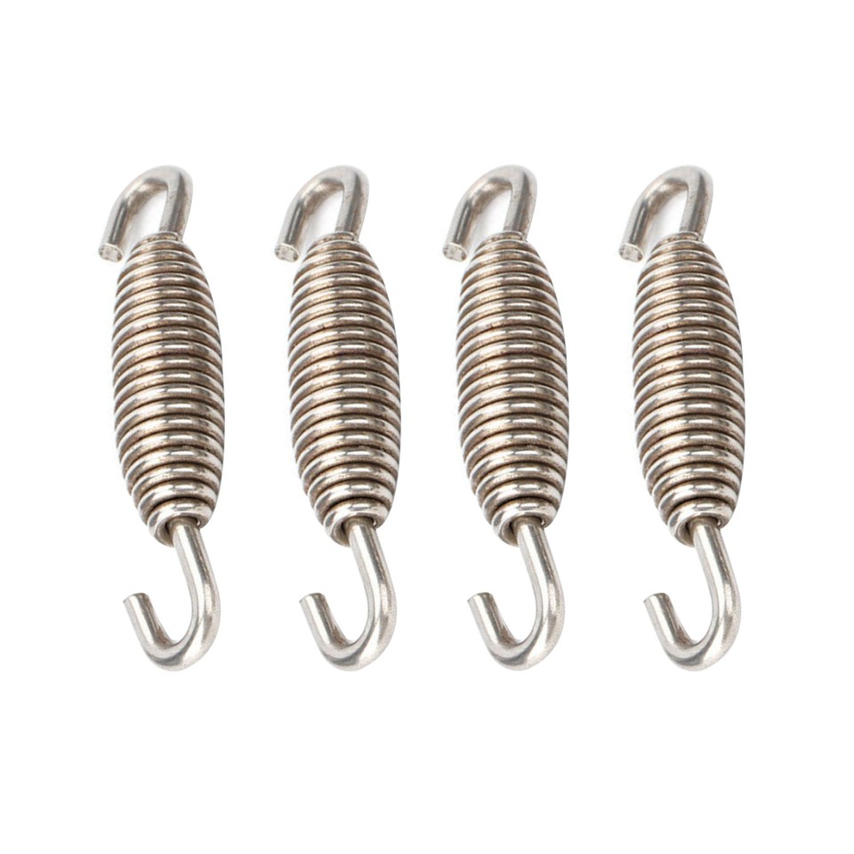 4 Pieces 55mm Exhaust spring Pipe Muffler Springs Swivel 55mm ...