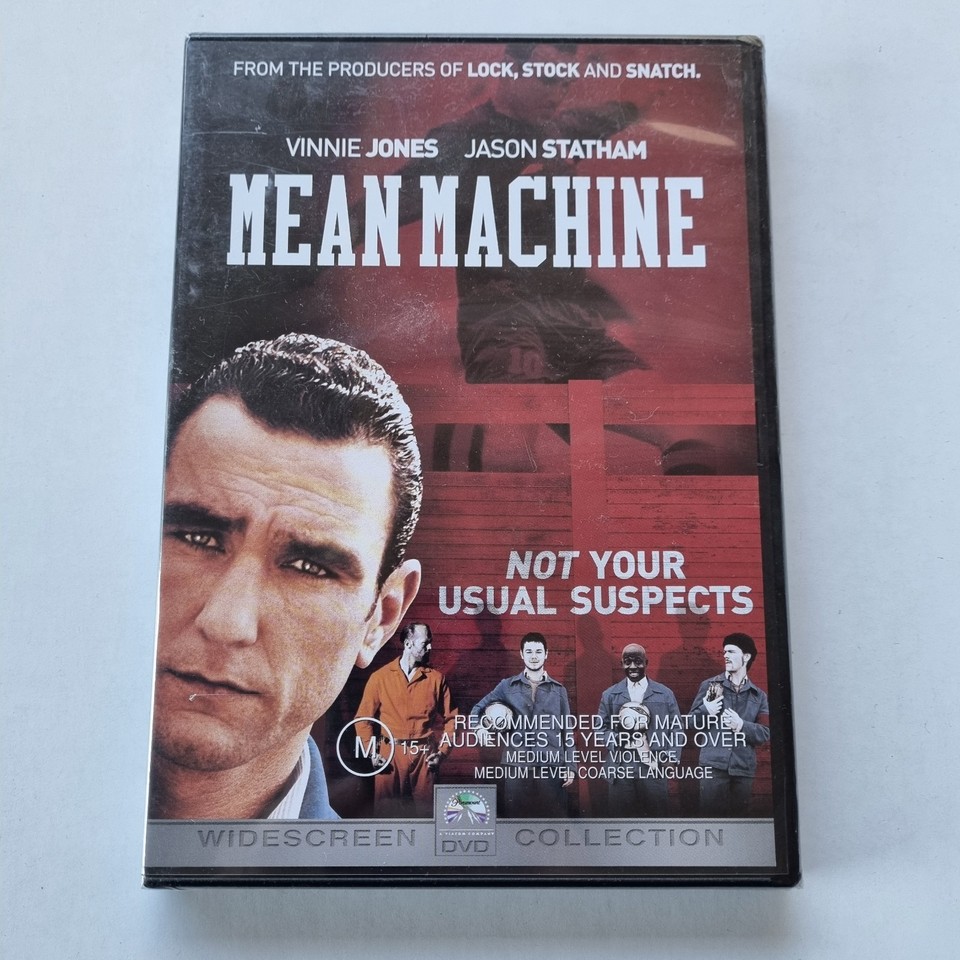 Mean Machine (DVD, 2001) PAL Region 4 (Vinnie Jones, Jason Statham) NEW ...