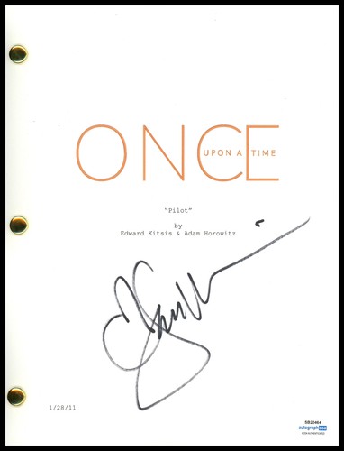 Jennifer Morrison "Once Upon a Time" AUTOGRAPH Signed Pilot Episode Script ACOA | eBay Australia
