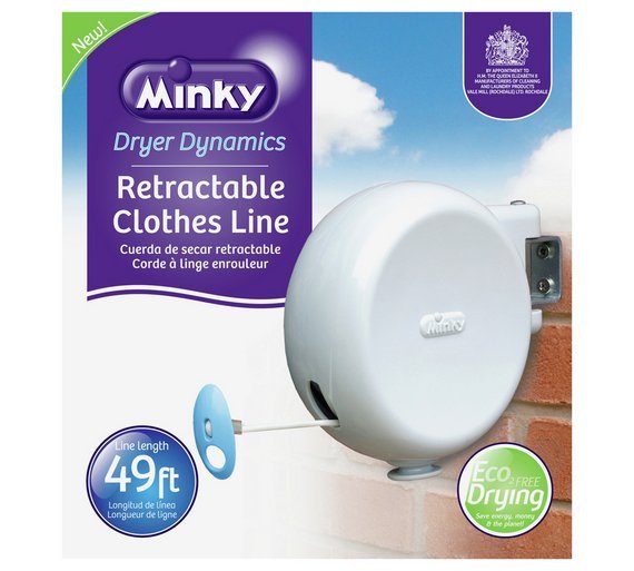 Minky Retractable Washing Line Reel, 15M 773822327951 | eBay UK