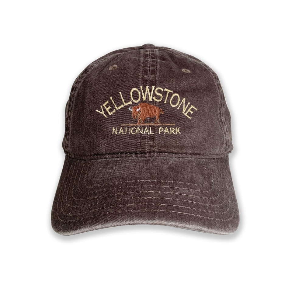 Yellowstone National Park Embroidered Cap hat baseball hat travel hat ...