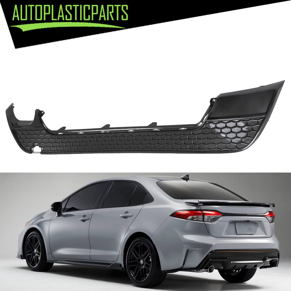 For 2020-2022 Toyota Corolla SE XSE Rear Bumper Lower ABS Honeycomb ...
