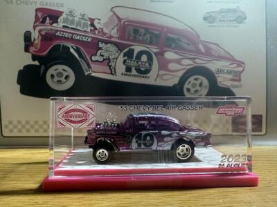 Hot Wheels 55 chevy gasser michael heralda design Limited | eBay