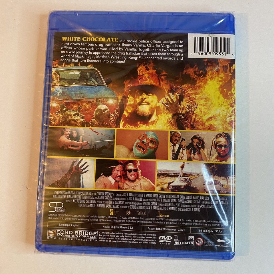 Voodoo Apocalypse (Blu-ray + DVD, 2018, WS) José J. Ramallo, Raquel ...