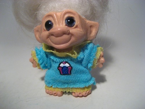 TROLL CLOTHES DRESS ONLY FOR YOUR VTG 1960'S S.H.E. DAM PENCIL TOPPER ...