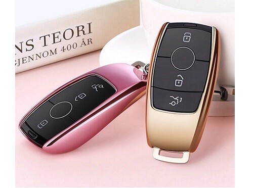 Key Cover for Mercedes Benz Smart Key Fob 2 3 4 Button Remote Case Car ...