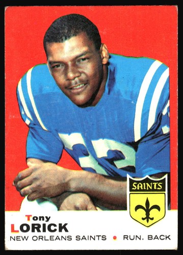 1969 Topps Tony Lorick #61 New Orleans Saints | eBay