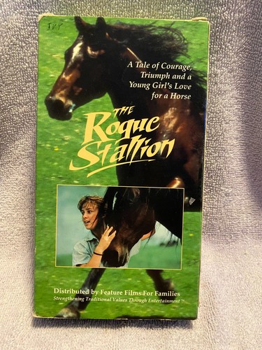The Rogue Stallion VHS Movie Feature Films For Families Children Kids ...