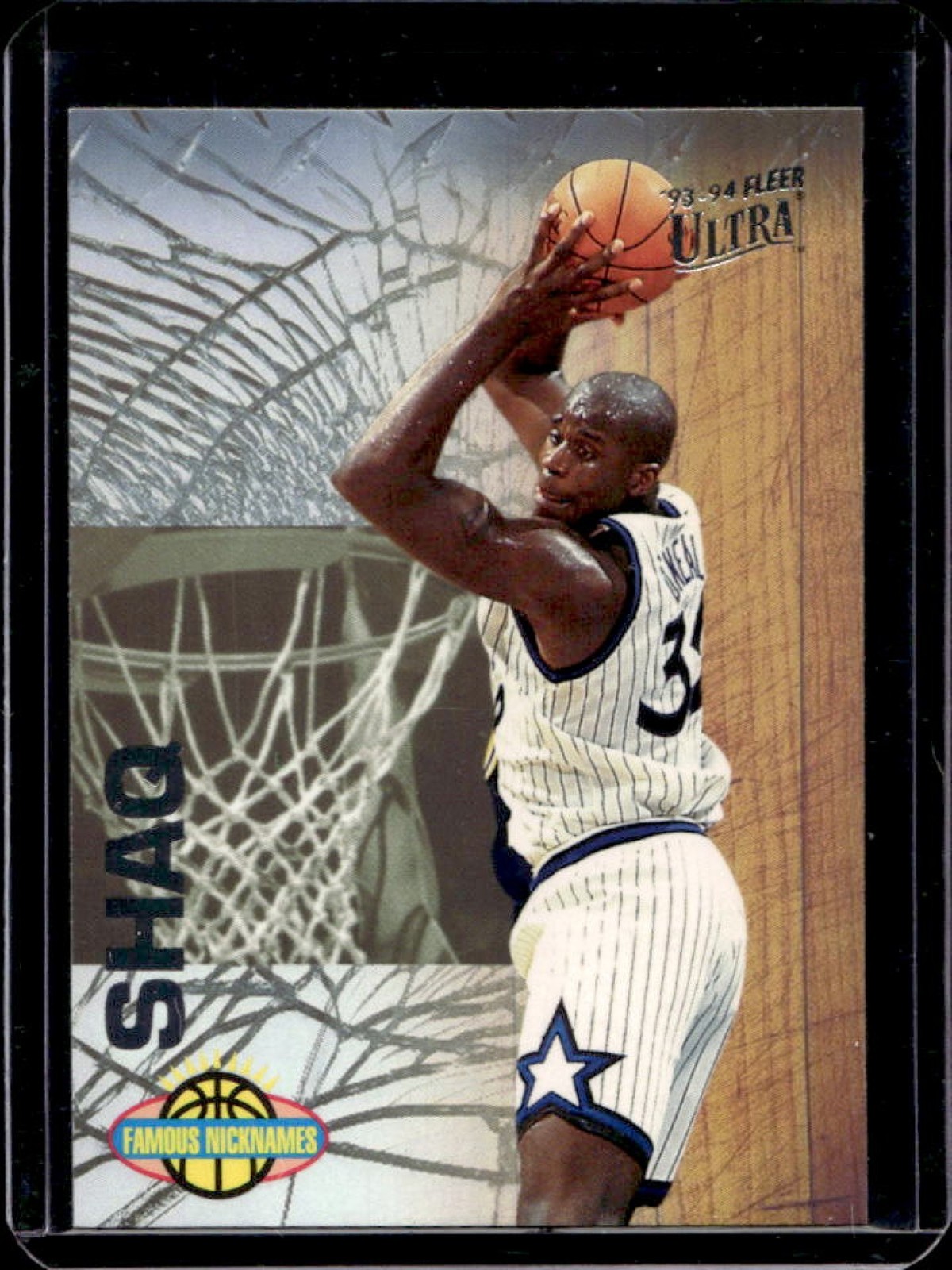 1993-94 Fleer Ultra Shaquille O'Neal Famous Nicknames #13 Magic | eBay
