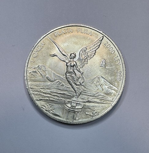 2000 Mexico Libertad 1 Onza .999 Silver Coin☀️☀️ BLAZER/TONER☀️☀️ | eBay