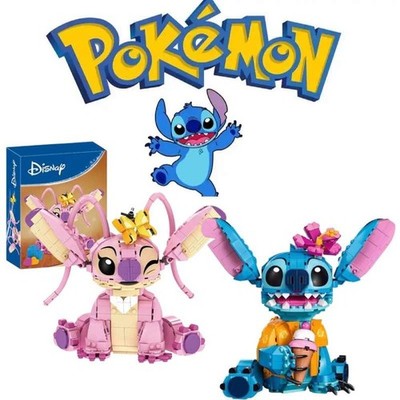 Stitch Building Blos Set With Abs Plastic For Kids And Collectors | eBay UK