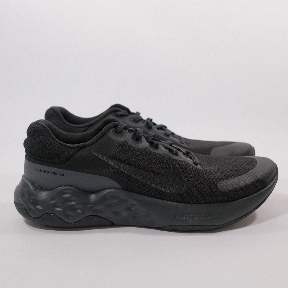 Nike Men's Renew Ride 3 DC8185-004 Black/Grey/Iron Grey/Black Size 9.5 ...
