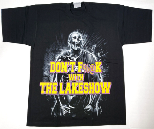 Los Angeles T-shirt LA Legend Black Mamba LakeShow Tee Men's XL New | eBay