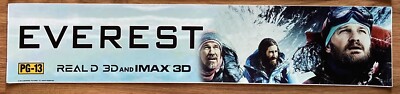 📽 3D IMAX Everest (2015) - Jake Gyllenhaal - Movie Theater Mylar ...