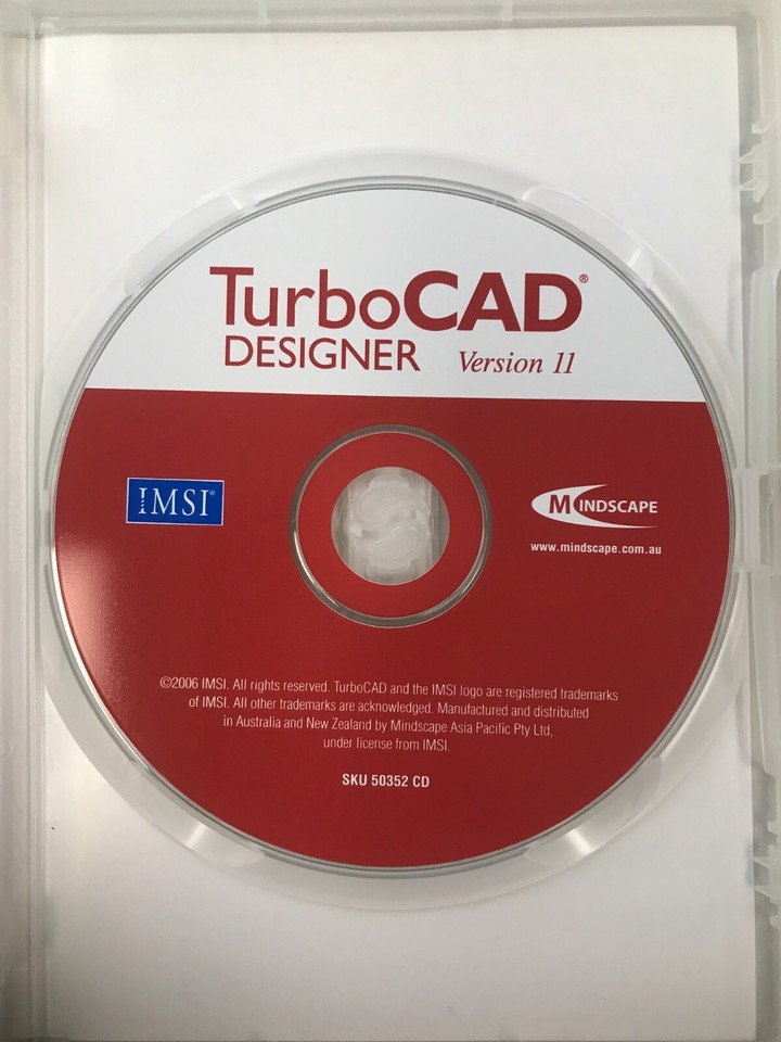 Turbo CAD Designer Version 11 For windows 2000 /XP 2D CAD | eBay
