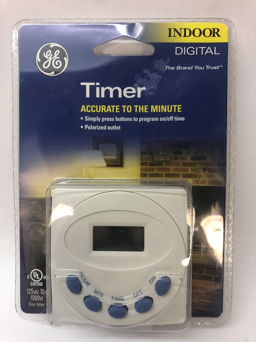 Ge Mechanical Time Switch Digital Weekly Time Switch, 1 C/O Contact,