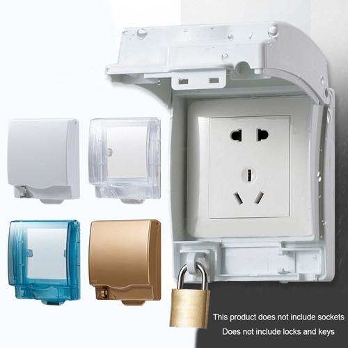 86 Type Switch Case Waterproof Dustproof Box Protective Shield Socket ...