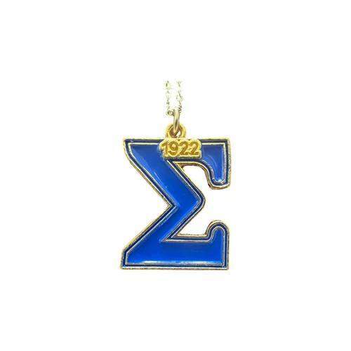 Sigma Gamma Rho Charm Letter Pendant W/ Chain Necklace | eBay