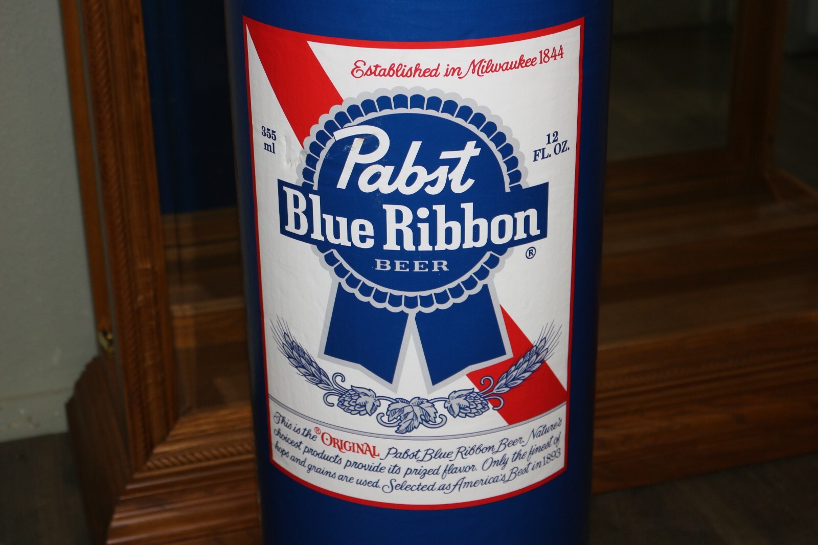 Large 73" Vintage PABST BLUE RIBBON Beer Football Field Post Goal ...